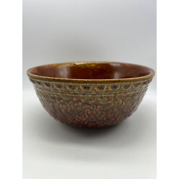 Haeger | Dining | Vintage Haeger Brown And Green Pottery Serving Bowl ...